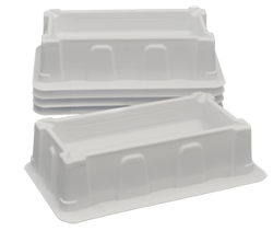 100 ml Reservoir Trough, wht sterile, IW 100/case, polystyre