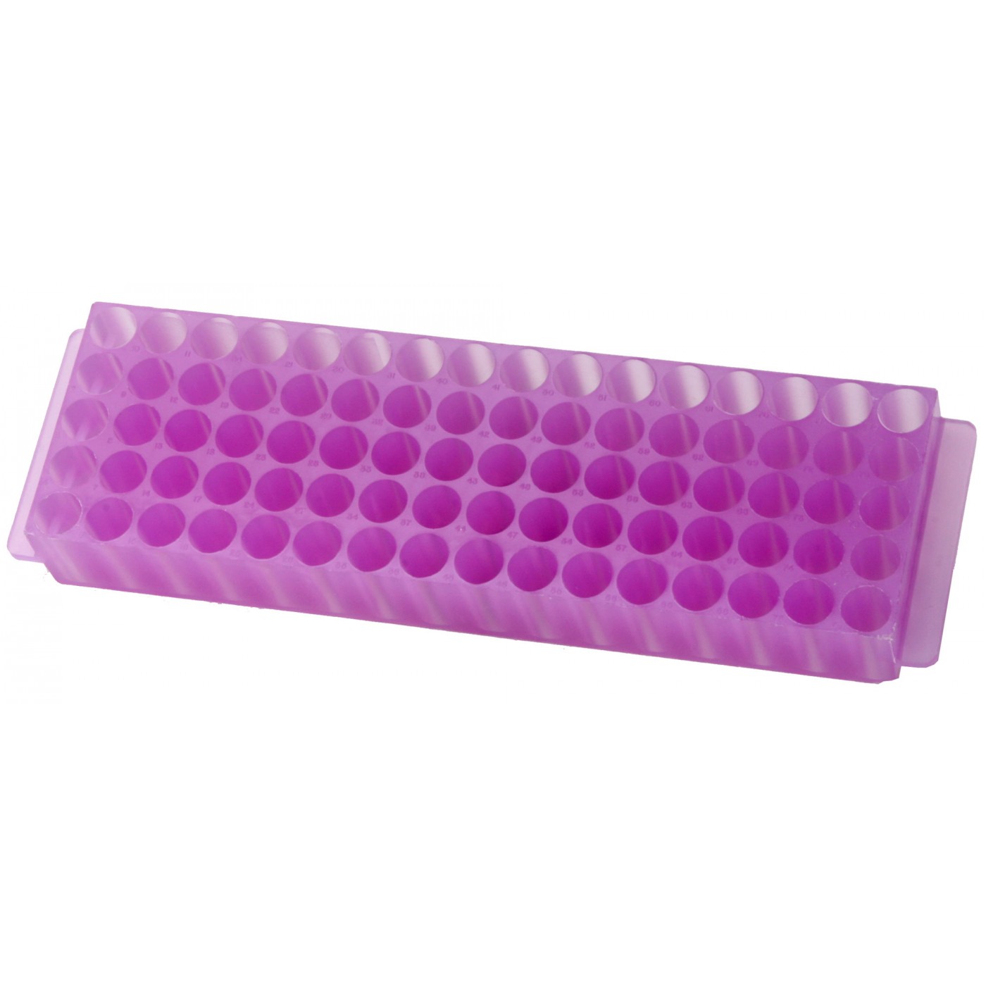 80-well microtube rack, Violet, 5/pk, 4pk/cs, Scientific Spe