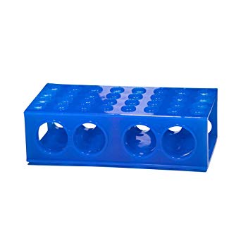 Rack 4way Flipper Blu 5/pk 4pk/cs Flourescent, Scientific Sp