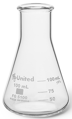 United Scientific Erlenmeyer Flasks Wide Mouth | LabSource