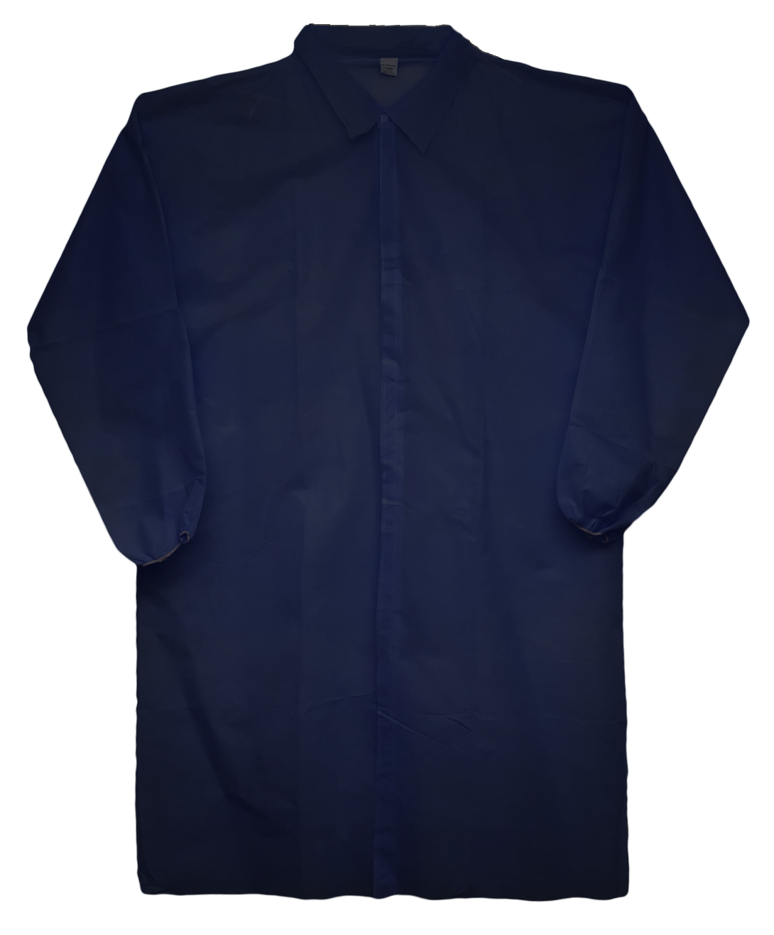 Color-Coded Polypropylene Navy Lab Coats | LabSource