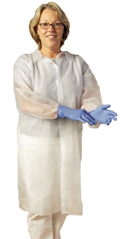 American Health & Safety PP Lab Coats | LabSource